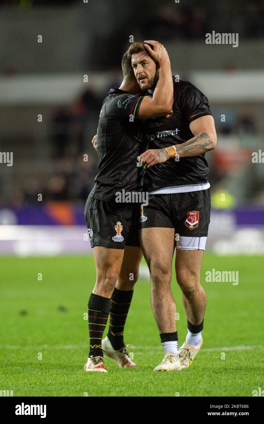 St. Helens, England - 24th October 2022 - Rugby League World Cup Tonga ...