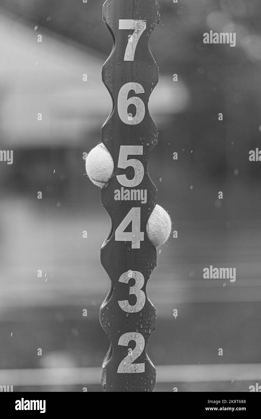 Vertical numbers Black and White Stock Photos & Images - Alamy
