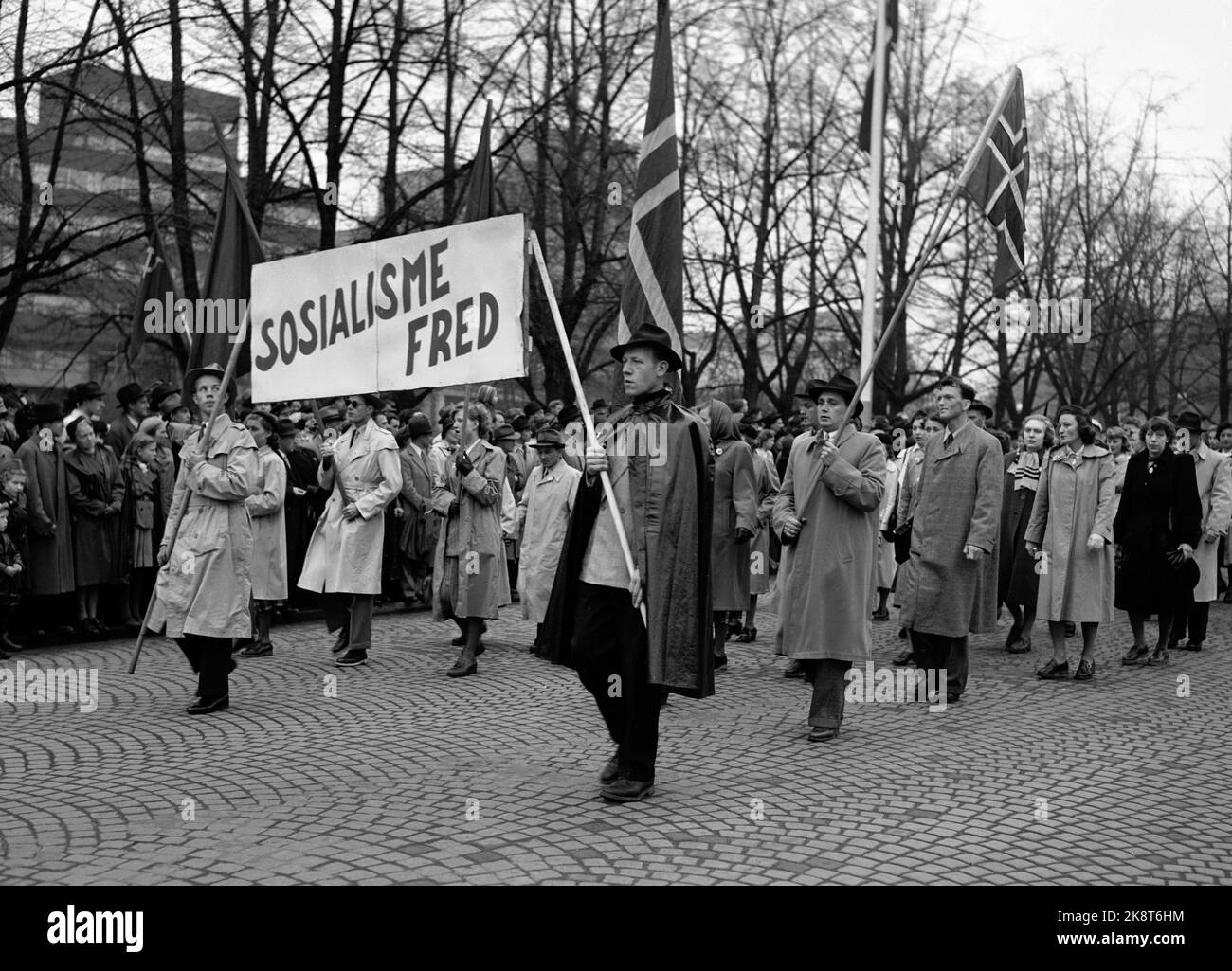 Political celebration communist party Black and White Stock Photos ...