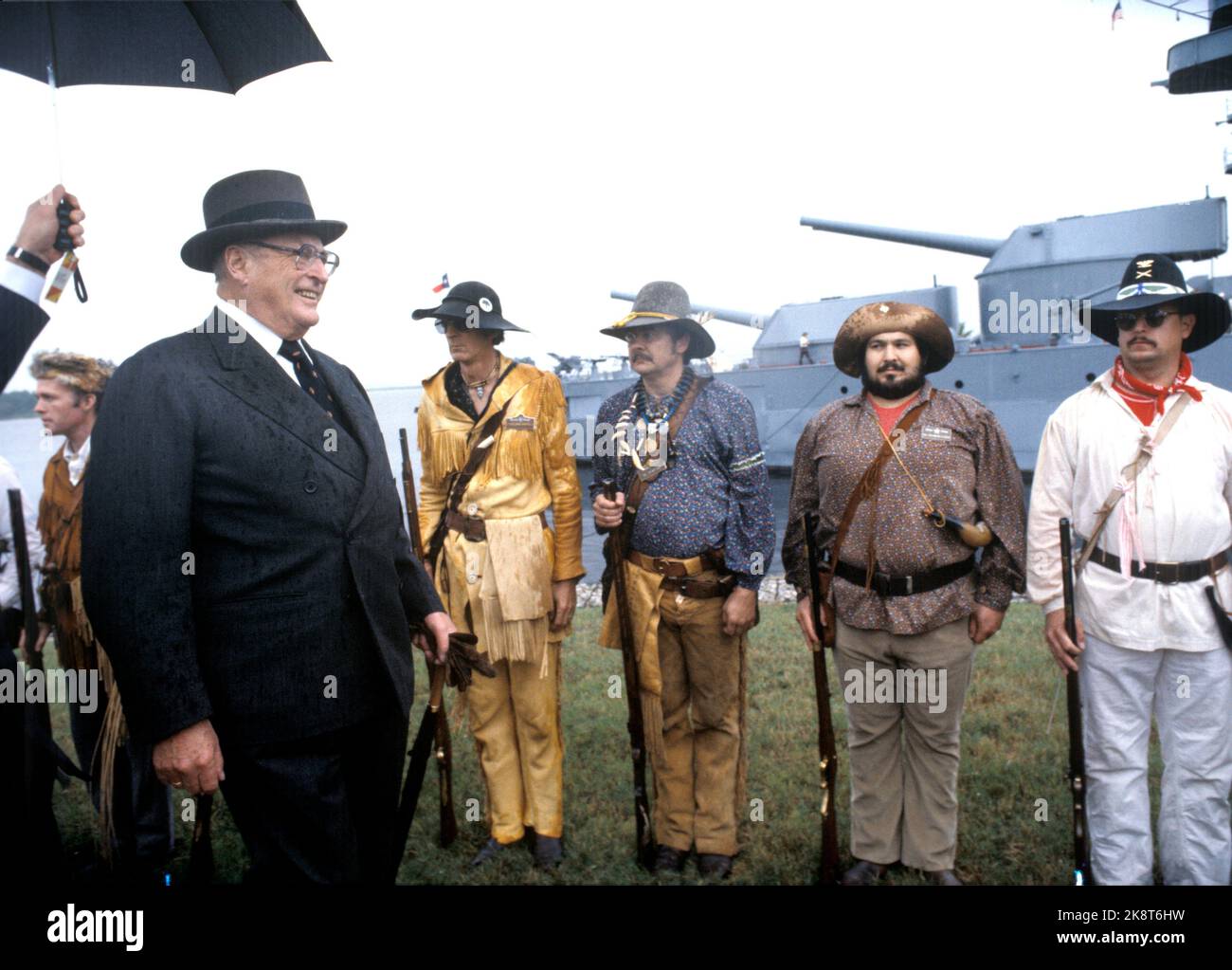 Houston, USA 19821011. King Olav in the United States. The king visits ...