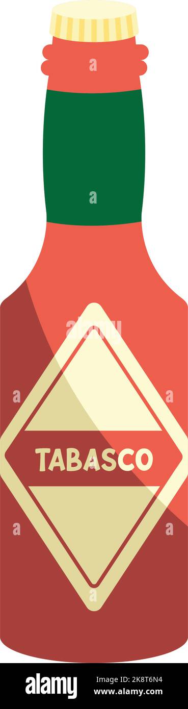 tabasco sauce bottle mexican icon Stock Vector Image & Art - Alamy