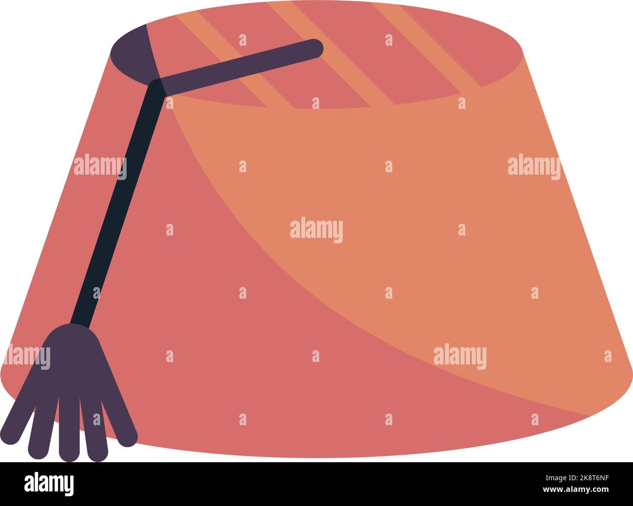 Turkish hat fez icon Stock Vector Images - Alamy