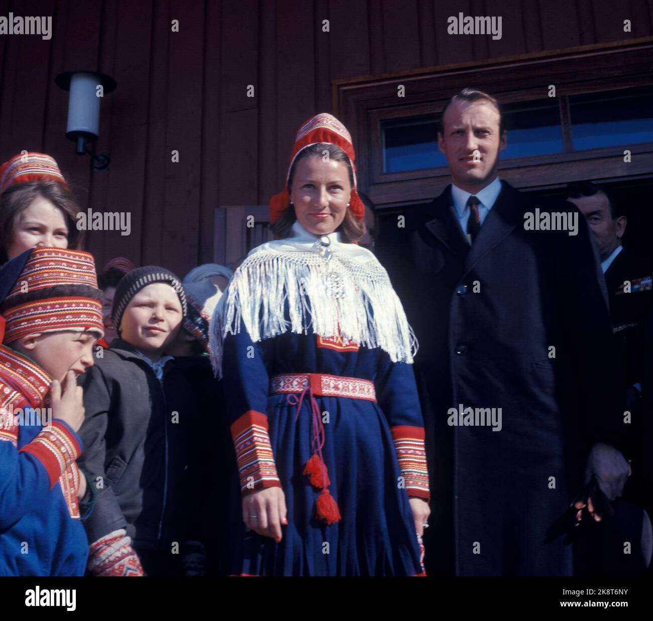 Kautokeino 1969 the crown prince couple visits finnmark here hi-res ...