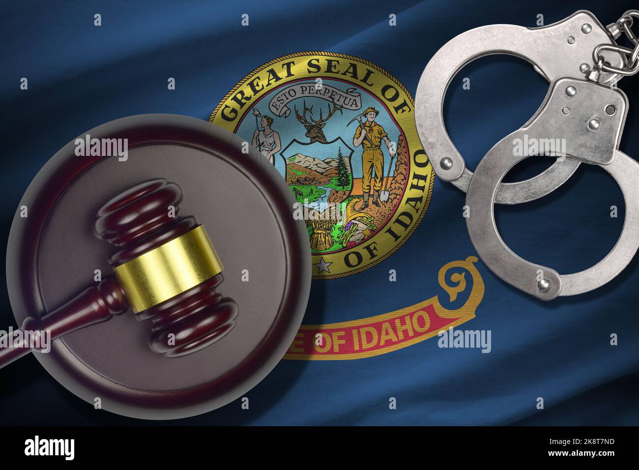 Boise id flag hi-res stock photography and images - Alamy