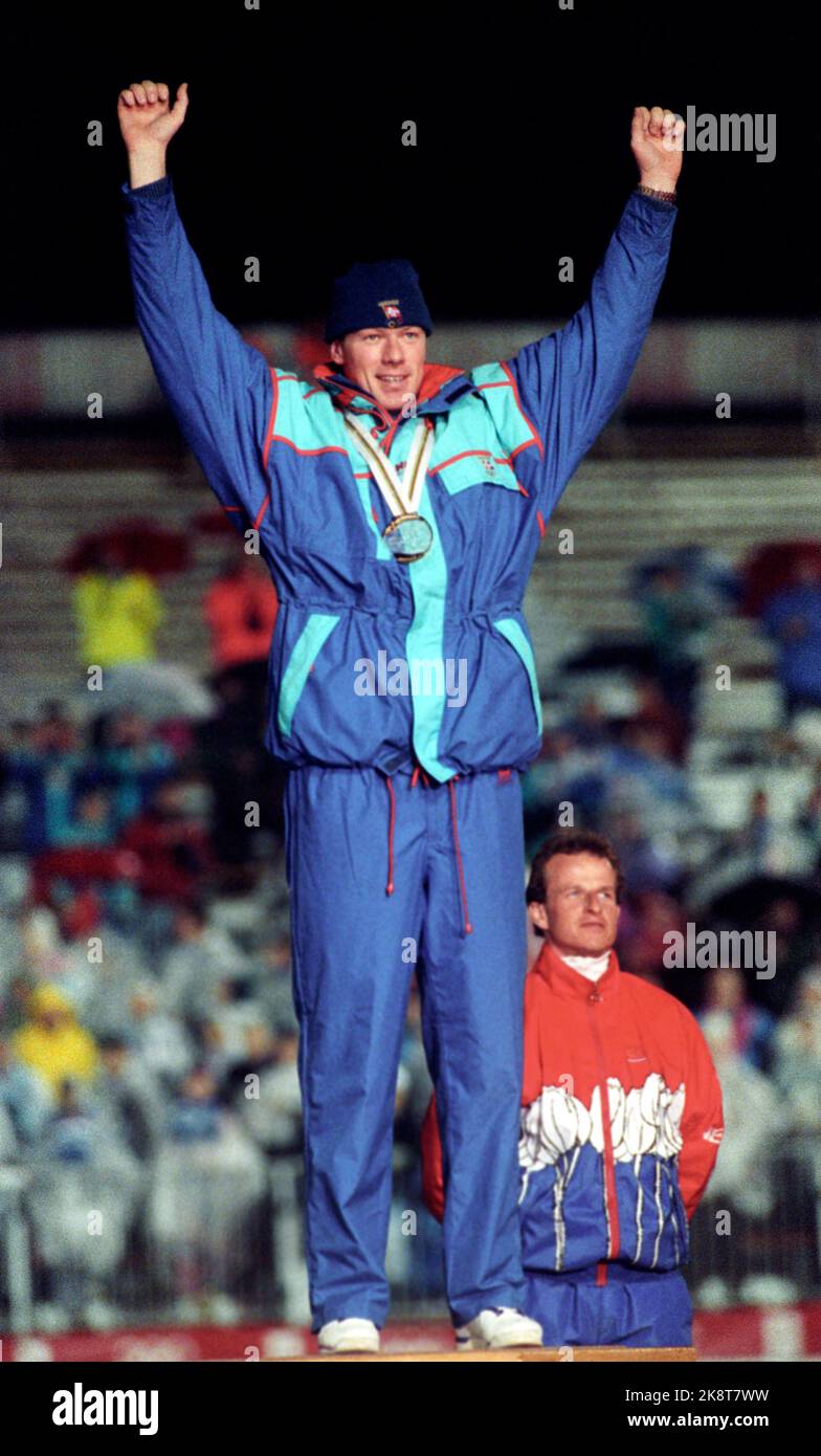 Olympic 92 albertville hi-res stock photography and images - Alamy