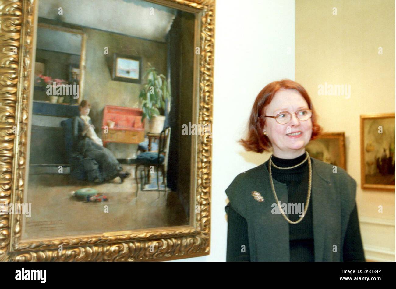 First Conservator Marit Lange presents Harriet Backer The exhibition ...