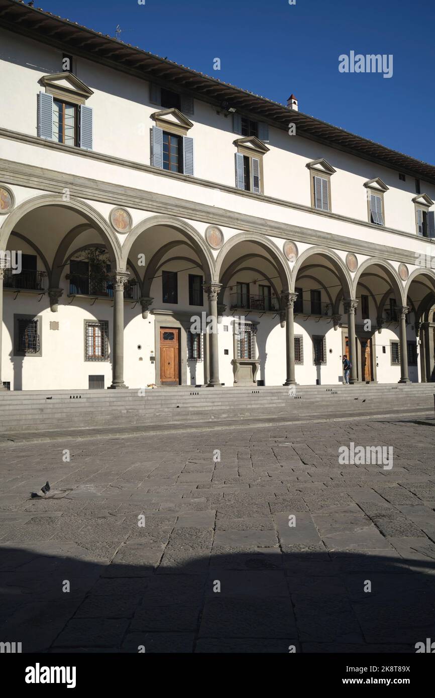 Porch of the brotherhood of the servants of mary hi-res stock ...