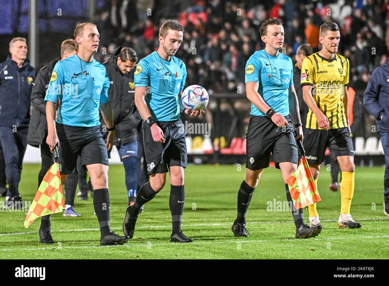 AMSTERDAM, NETHERLANDS - OCTOBER 24: assistant referee Michael Rash ...