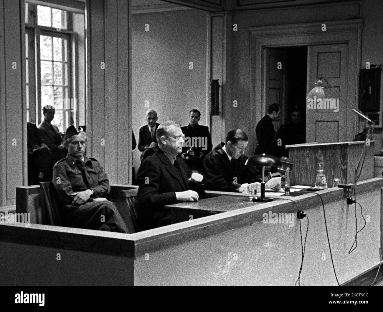 Oslo 19450910. The Landssvik case against Vidkun Quisling in ...