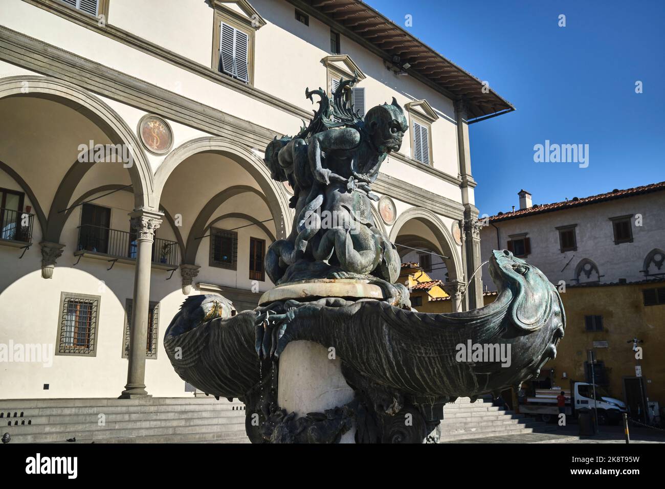 Bronze Fountain of the Sea Monsters (Fontane dei Mostri Marini) by ...