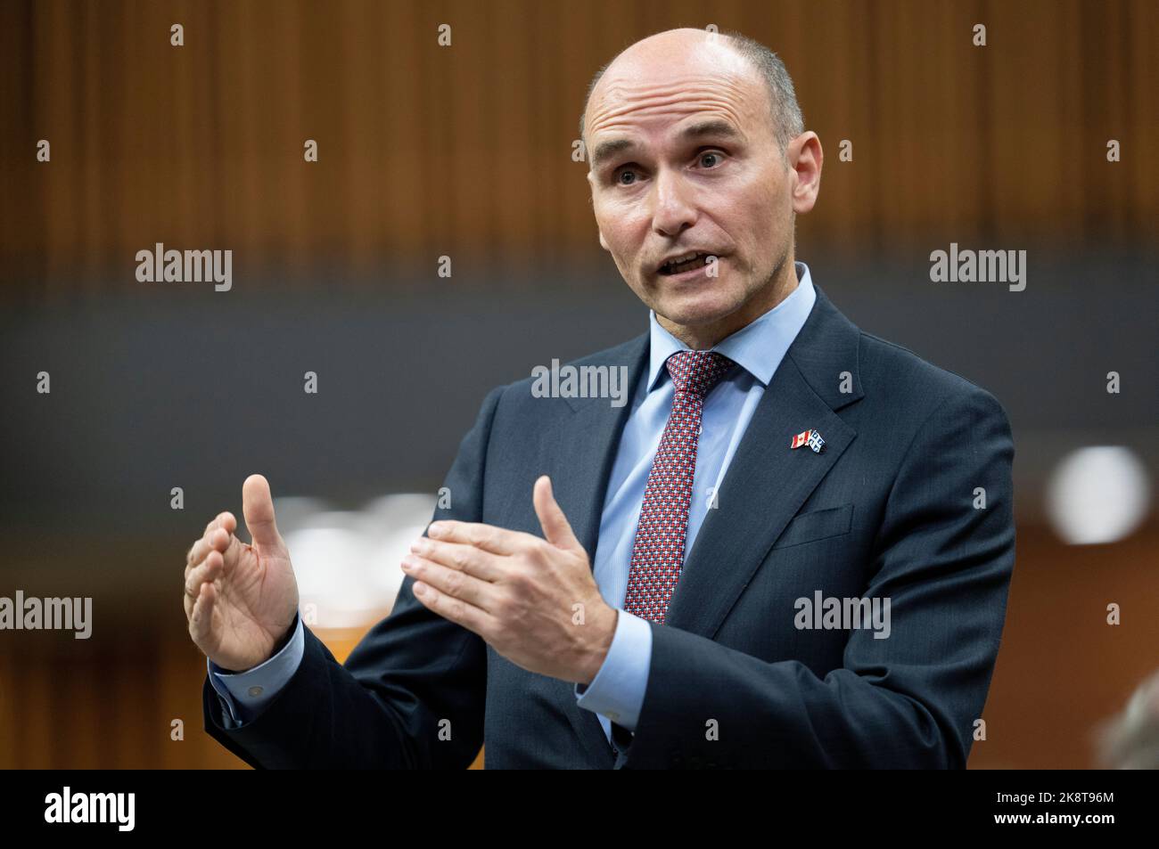 Minister of Health Jean-Yves Duclos rises during Question Period, in ...