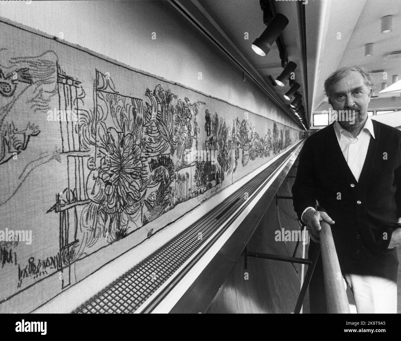 Textile artist torvald moseid 1917 2000 hi-res stock photography and ...