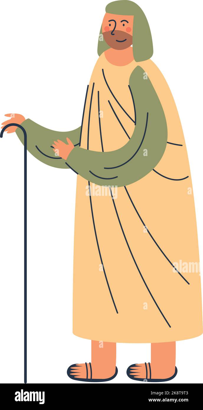 Joseph standing Stock Vector Images - Alamy