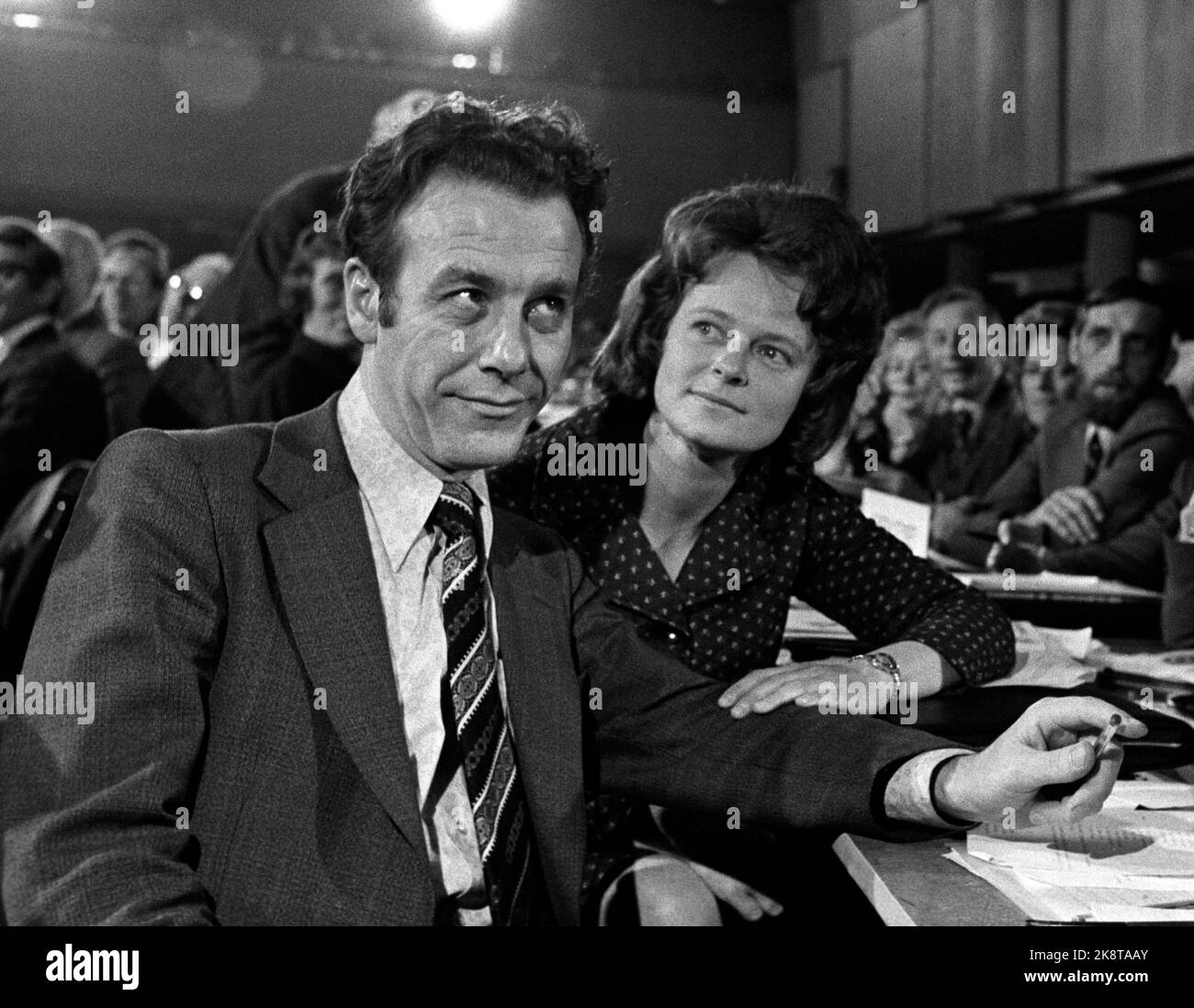1975 the labor partys national meeting here reiulf steen hi-res stock photography and images - Alamy