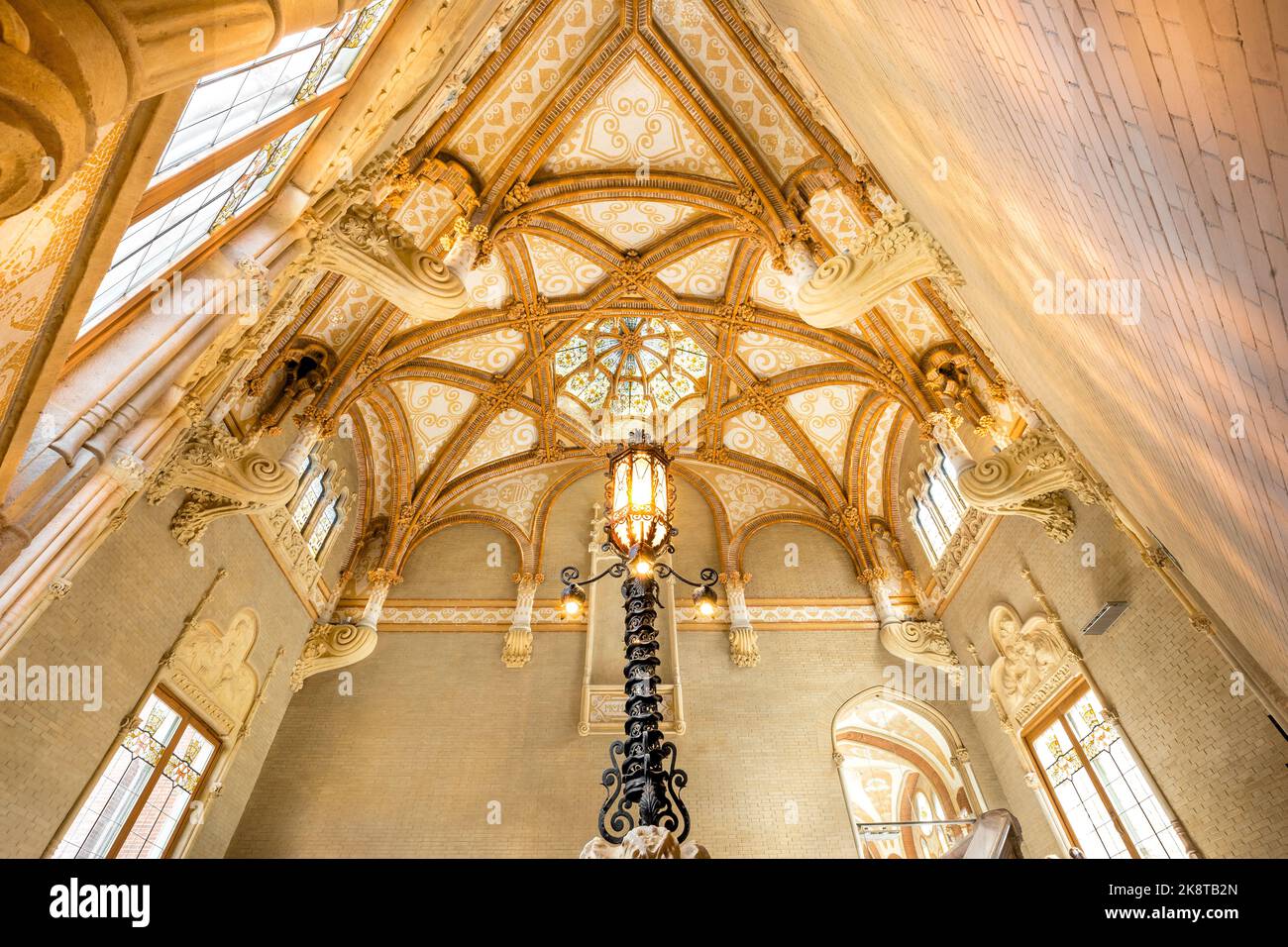 Saint Paul Hospital in Barcelona, Spain Stock Photo - Alamy