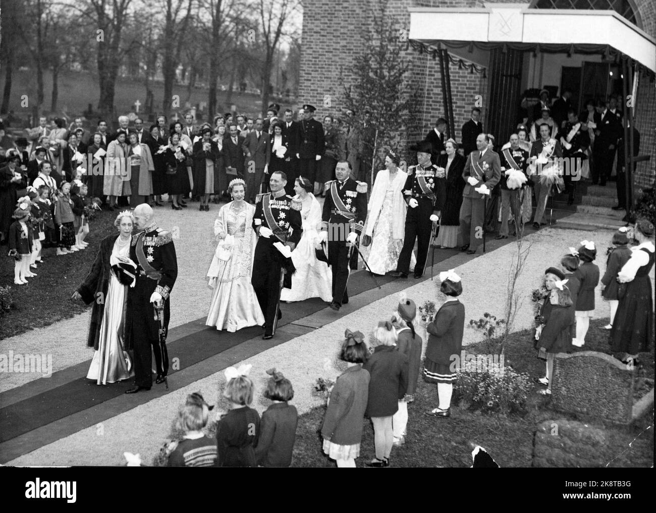 Royal wedding; On May 15, Princess Ragnhild married shipowner Erling ...