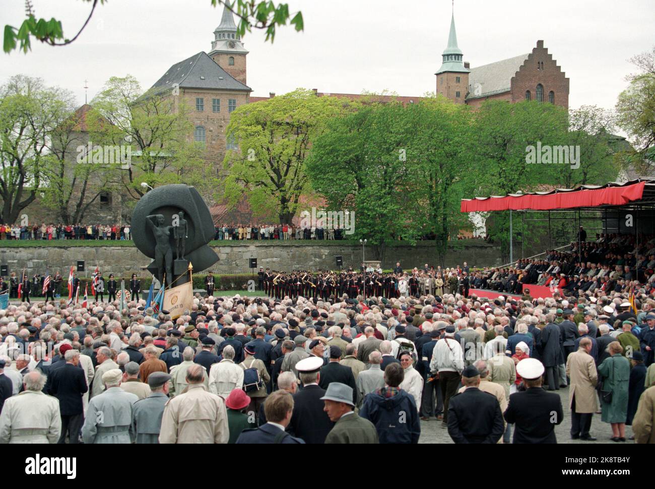 Oslo 199508 the liberation anniversary hi-res stock photography and images - Alamy