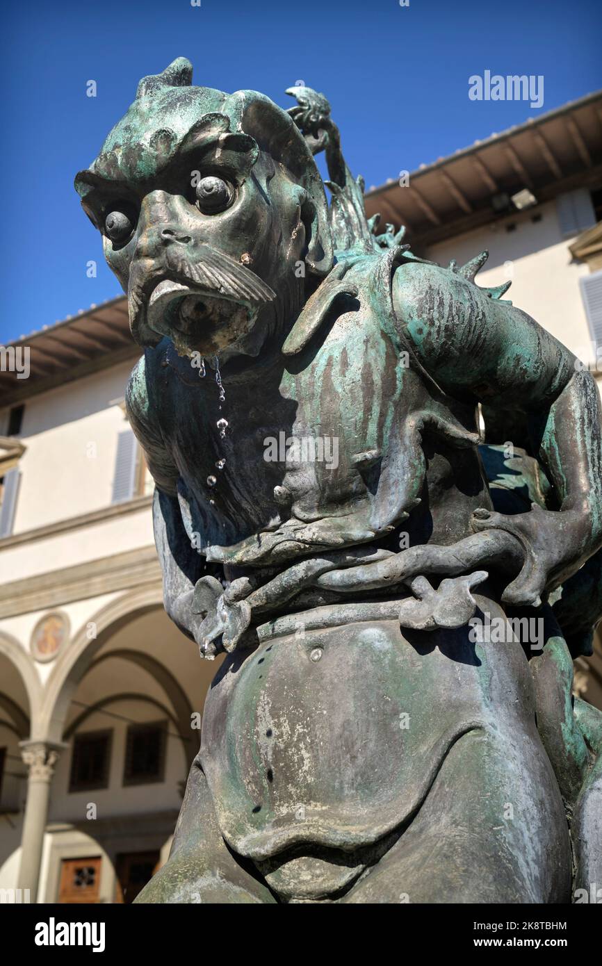 Bronze Fountain of the Sea Monsters (Fontane dei Mostri Marini) by ...