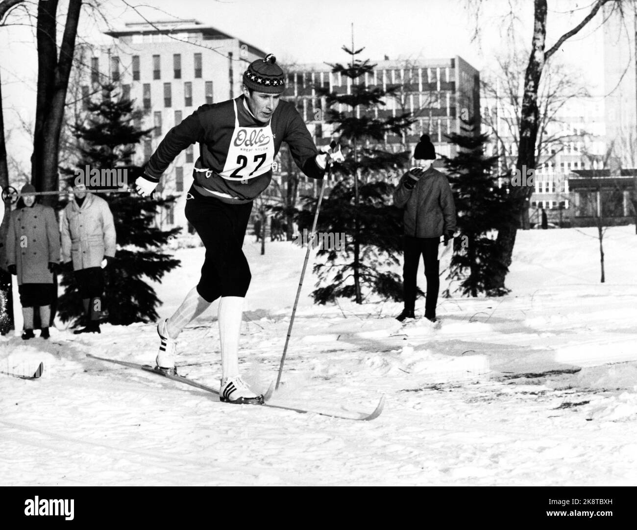 Oslo January 1970 Monolite race The young promising cross -country ...