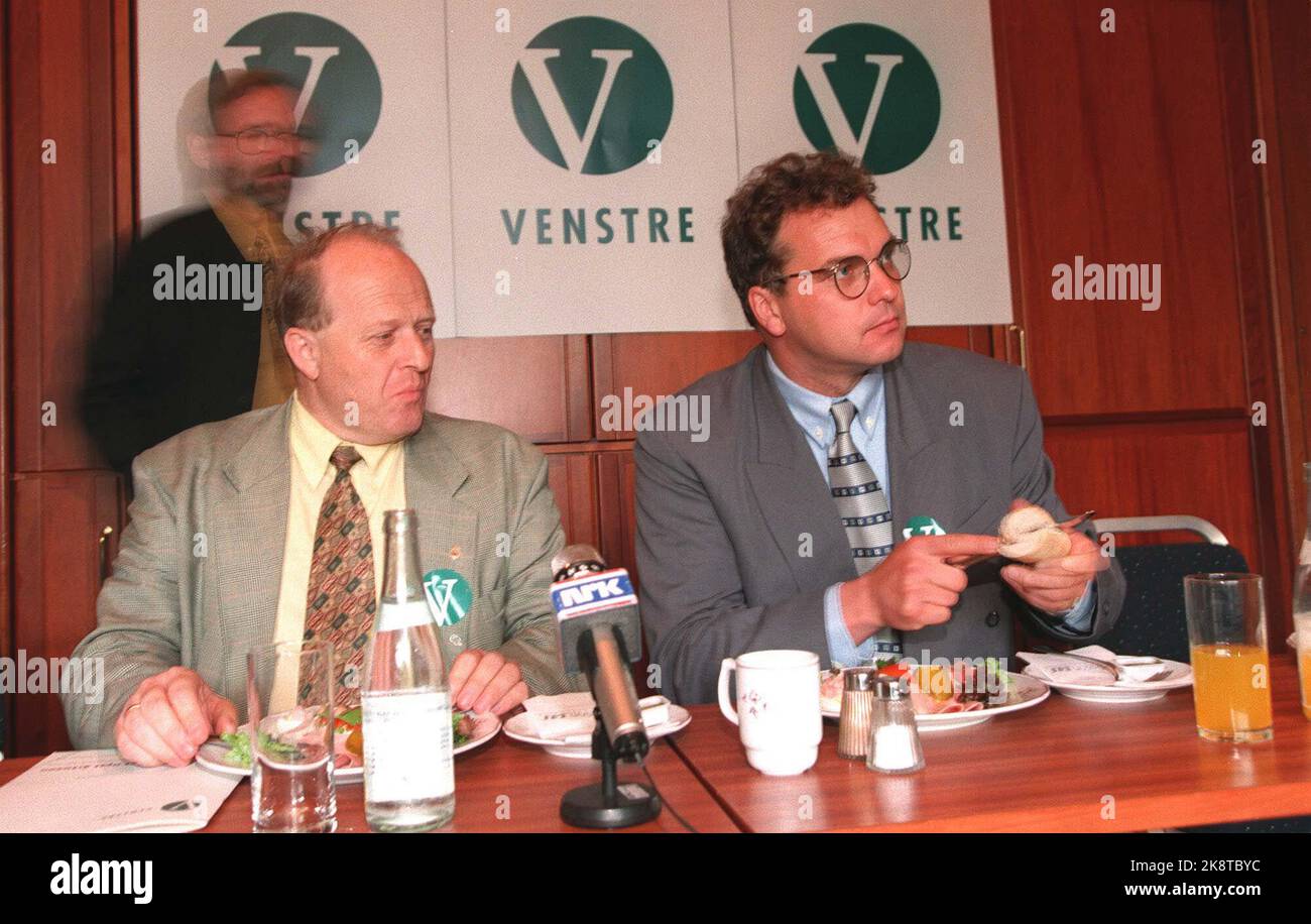 Aleksander nordahl logos eating political meetings hi-res stock ...