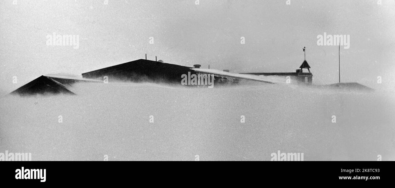 When 16 people perished in storms here down mountain cabin hi-res stock ...