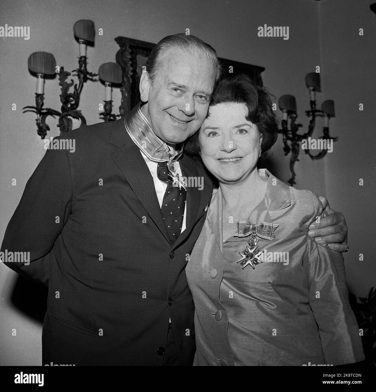 Is appointed commander of the order of st olav Black and White Stock ...