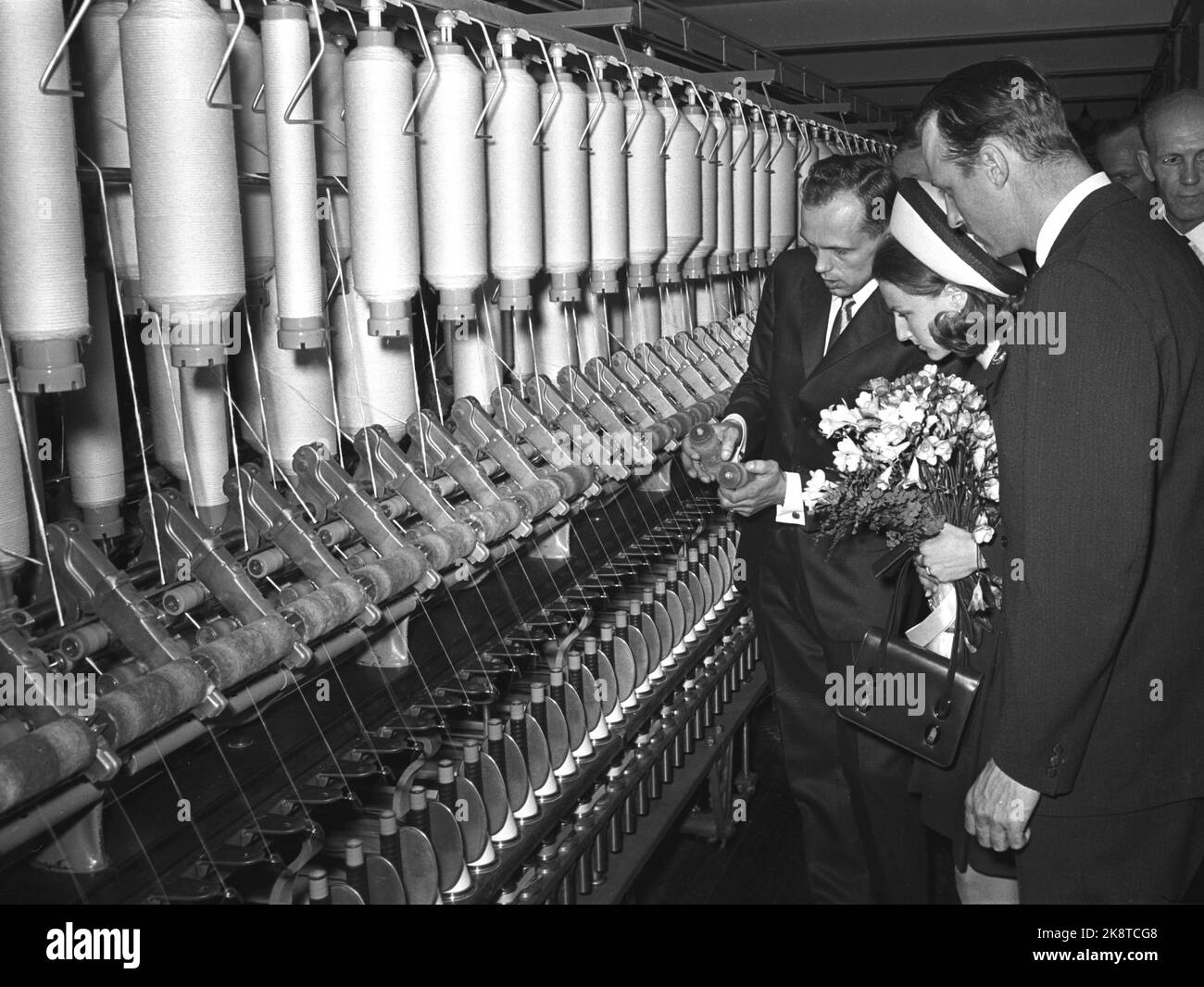 Solbergelva, Drammen 19680327: In the engagement period: Sonja ...