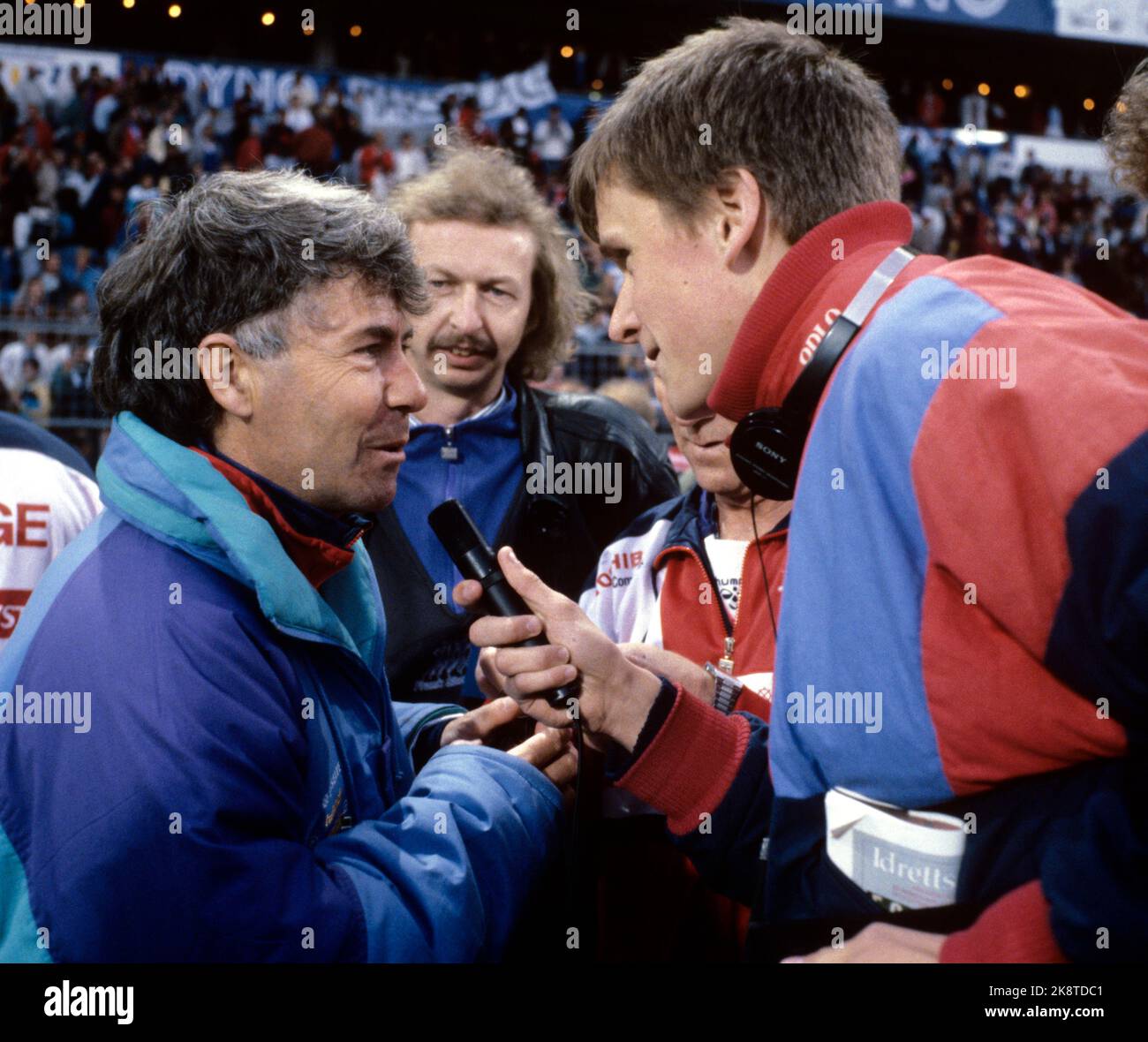 Oslo 19910605 Football, Norway - Italy 2 - 1 Ullevål Stadium. Football ...