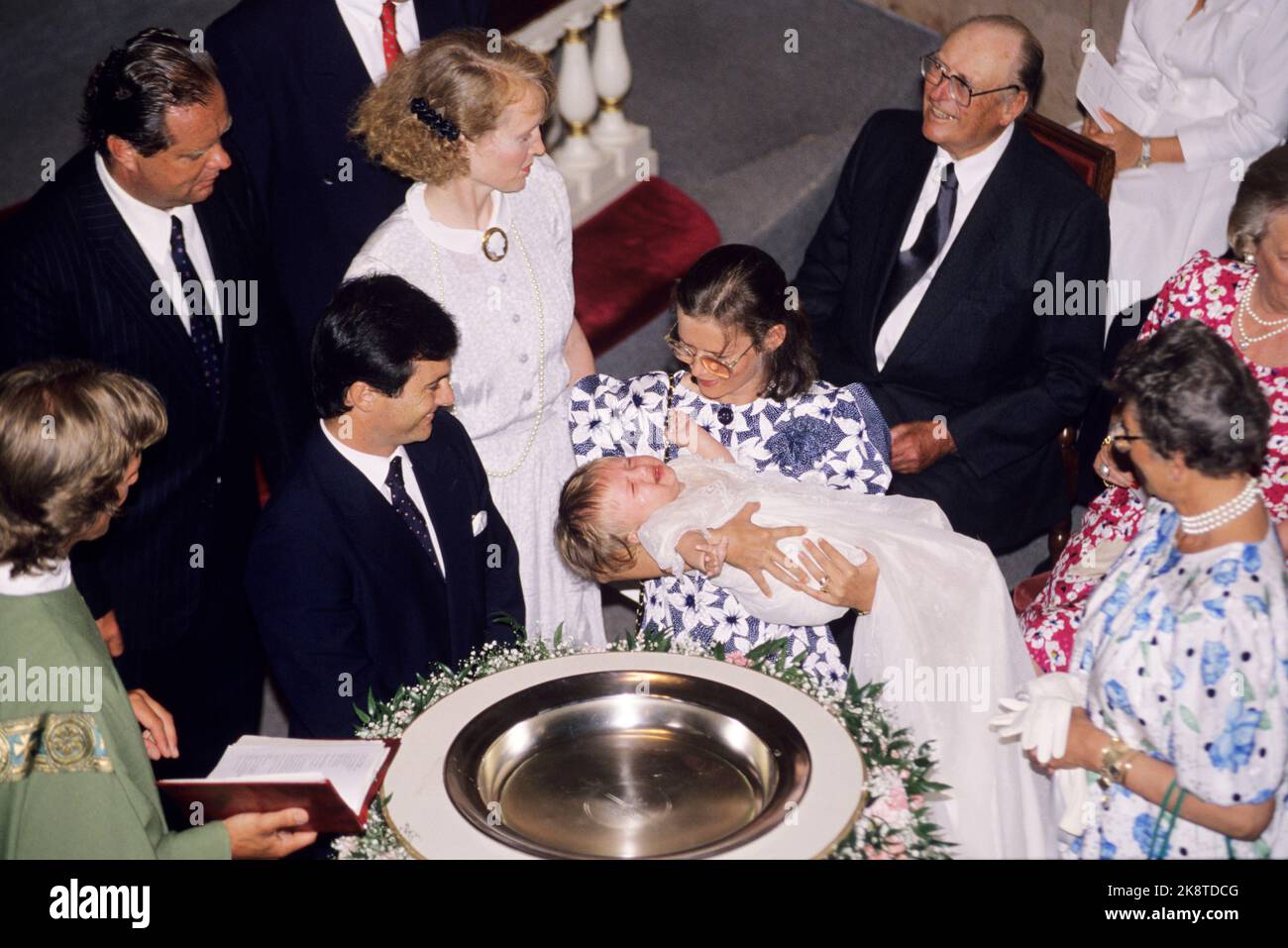 Oslo 19890620: Ingeborg's daughter of Princess Ragnhild and Erling ...