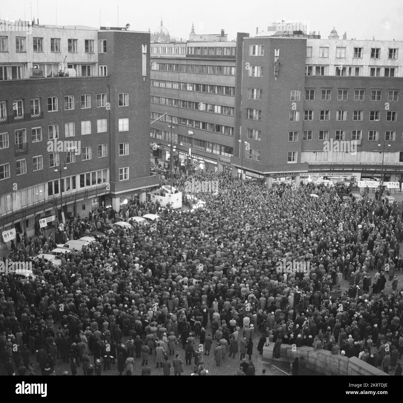 Oslo Sunday, March 19, 1961. The action committee against nuclear ...