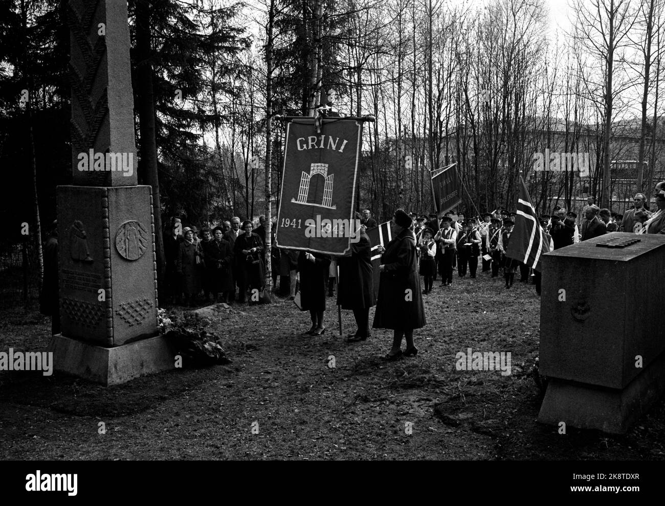Grini 19650507 The 20th anniversary of the liberation of Norway is ...