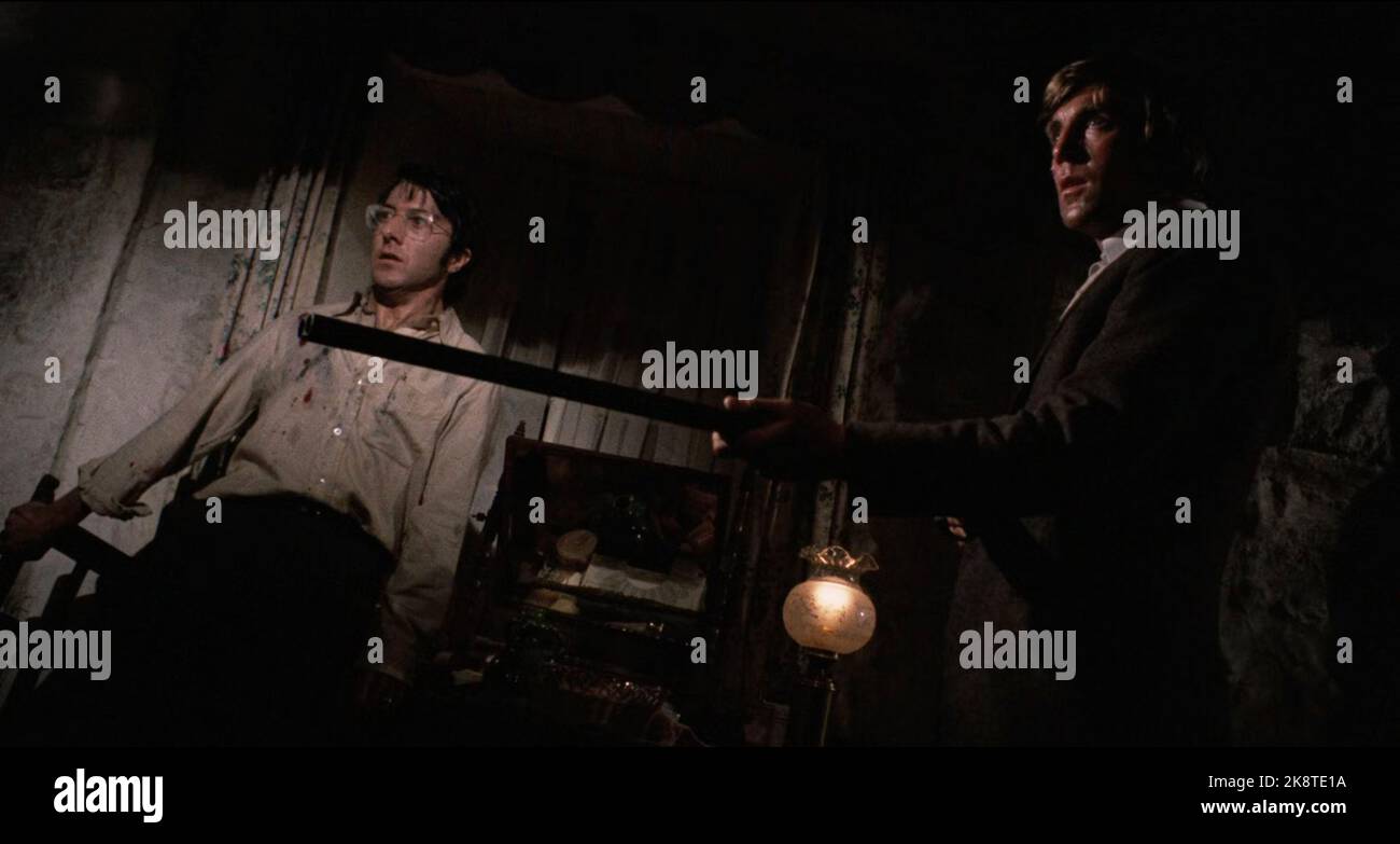 Los Angeles.CA.USA. Dustin Hoffman and Del Henney in a scene in (C ...