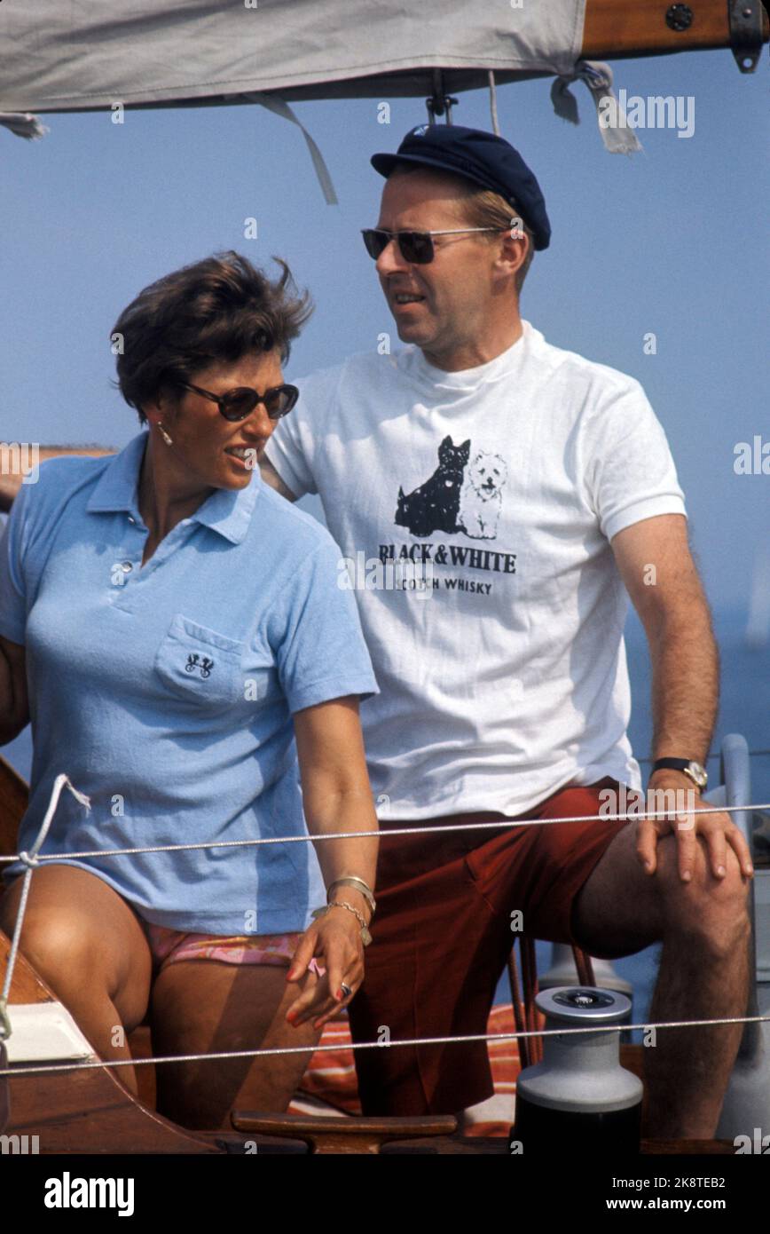 Princess astrid and her husband johan martin ferner photo hi-res stock ...