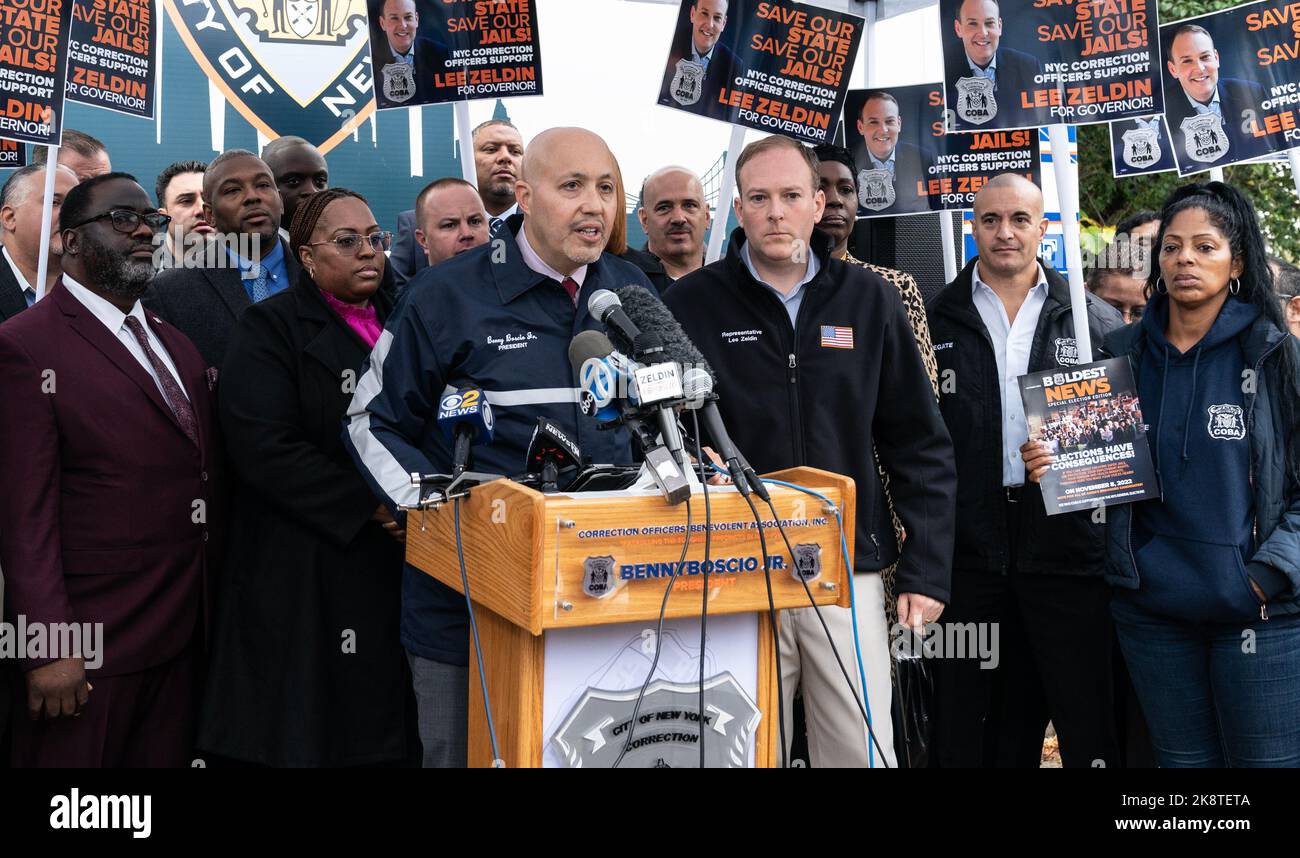 Benny Boscio Jr. President of NYC Correction Officers' Benevolent ...