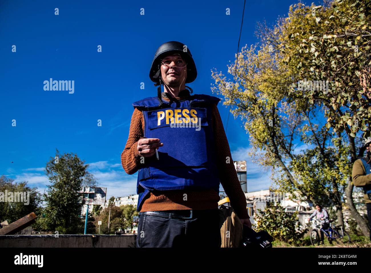 Portrait of Tomas Davidov, a famous Slovak television journalist ...