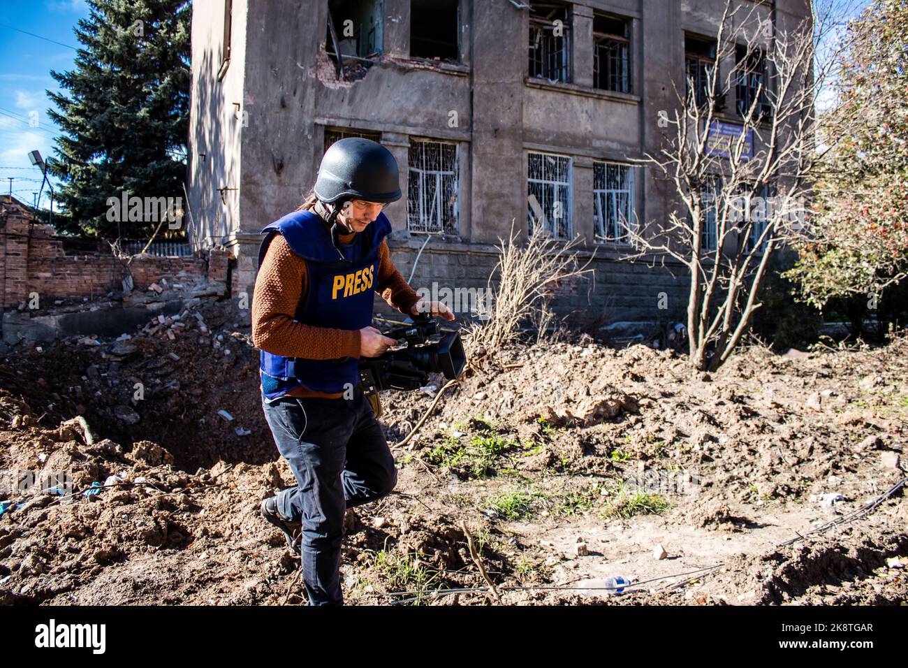Portrait of Tomas Davidov, a famous Slovak television journalist ...