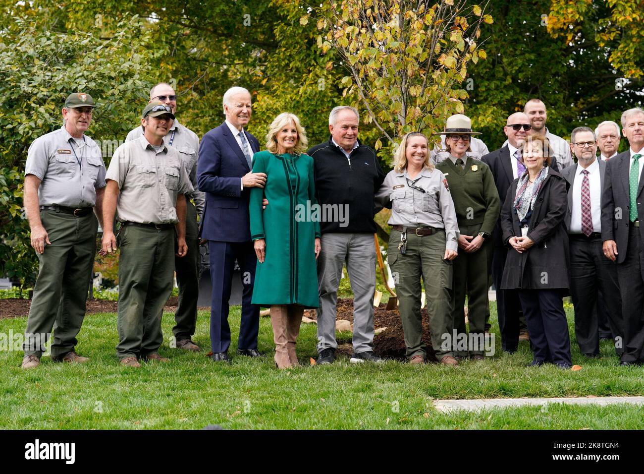 Washington, USA, 24/10/2022, U.S. President Joe Biden and First lady ...