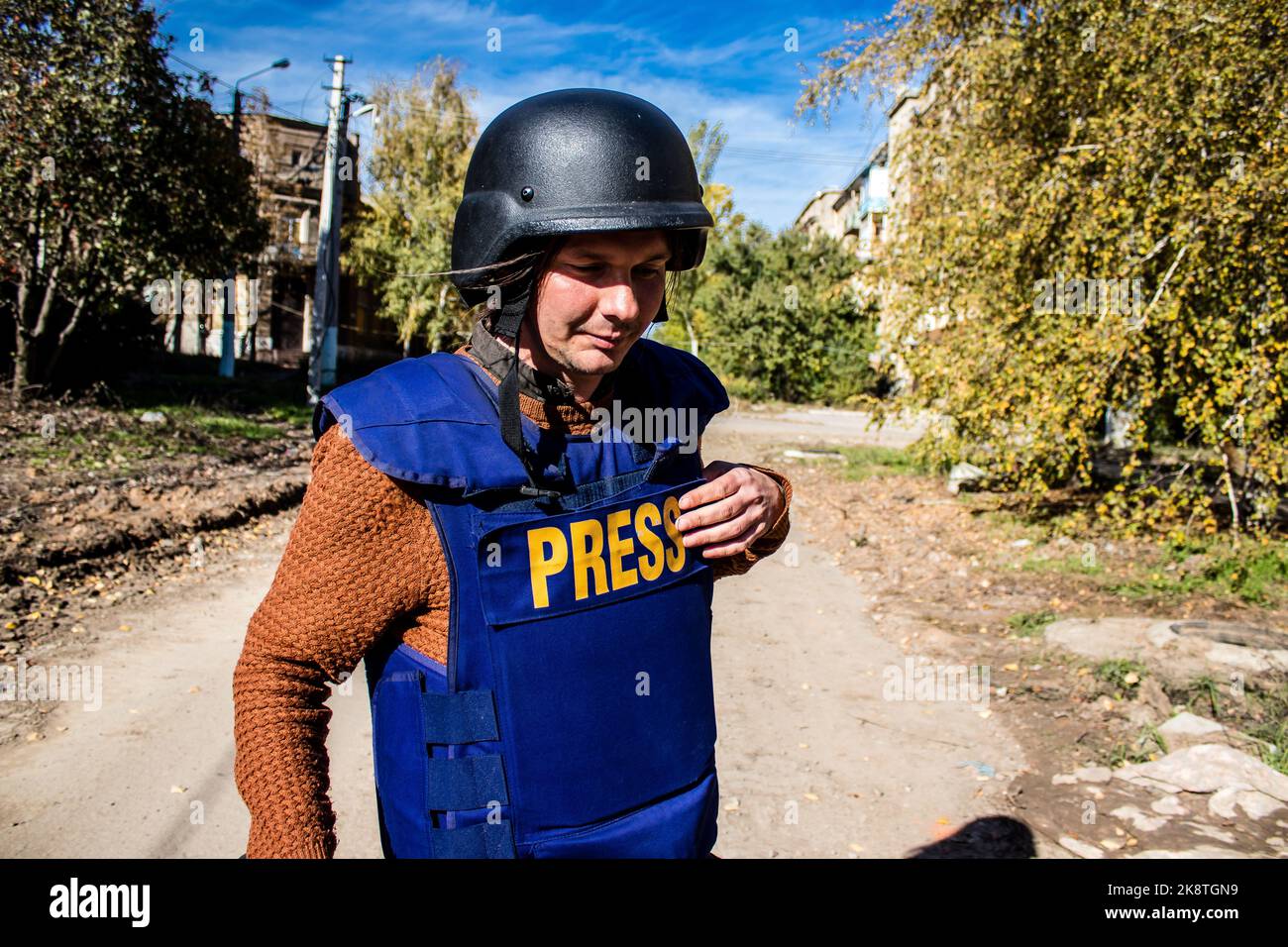 Portrait of Tomas Davidov, a famous Slovak television journalist ...