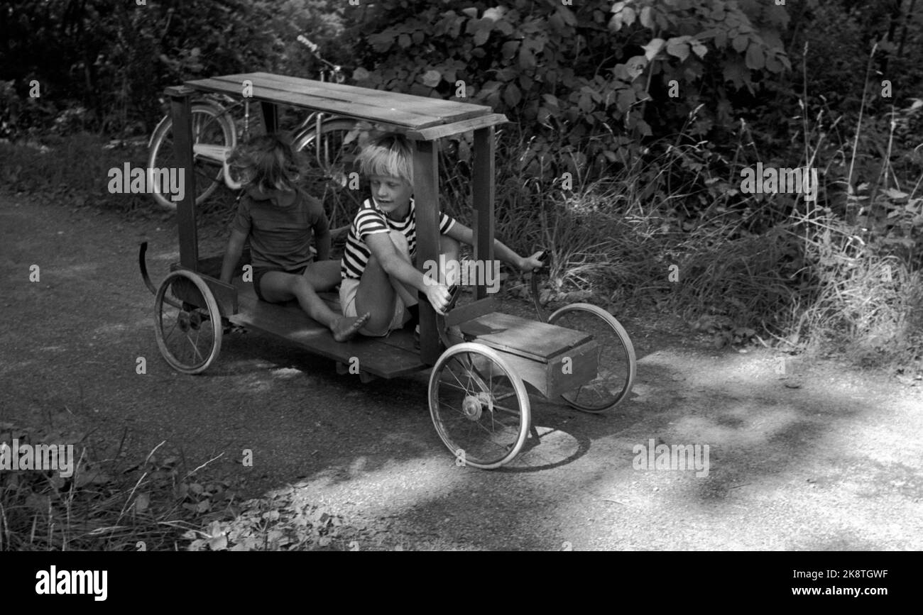 Oslo in the summer of 1968 The photo magazine was organized a dream day ...