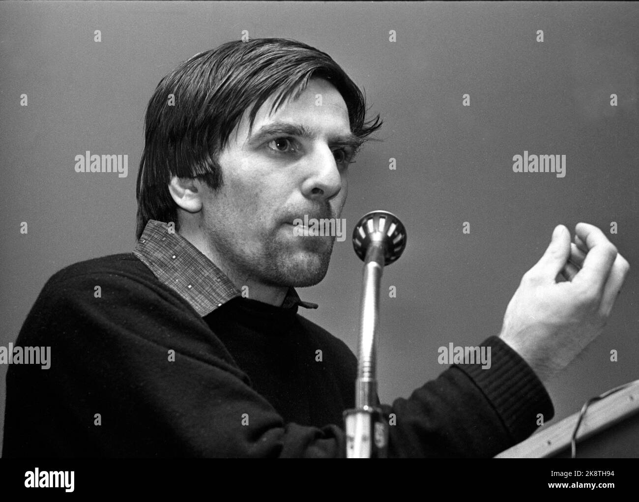 Oslo 19680313 The charismatic German student leader Rudi Dutschke (1940 ...