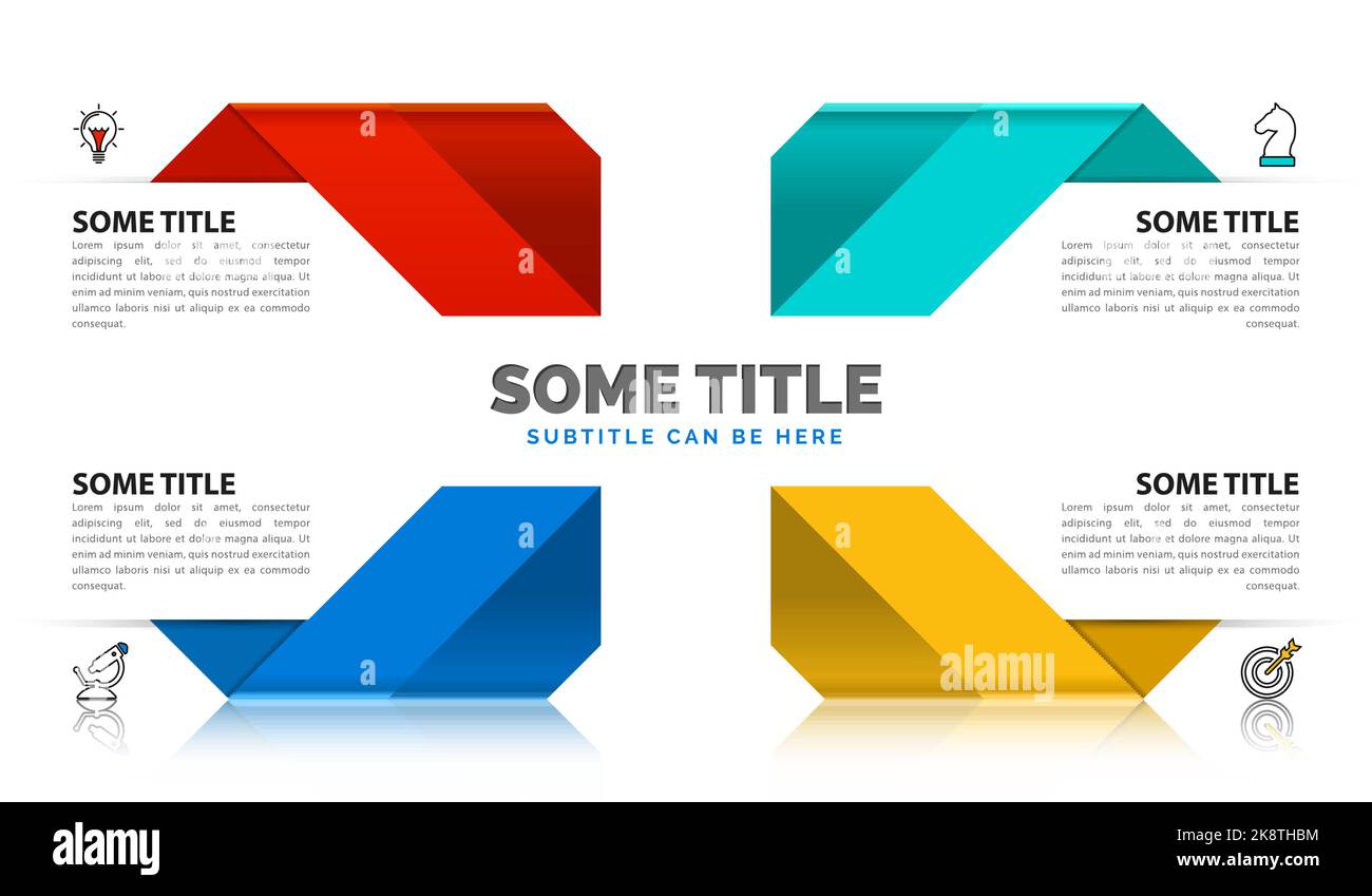 Infographic design template. Creative concept with 4 steps. Can be used ...
