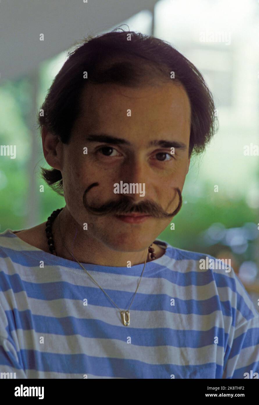 Oslo 19850619 music journalist harald are lund hi-res stock photography ...