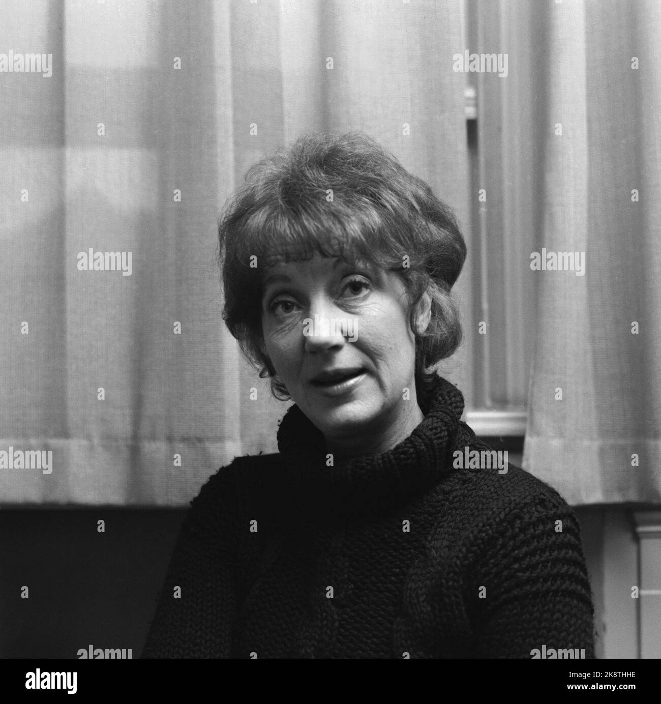 Oslo 25 january 1977 actress elsa lystad photo hi-res stock photography ...