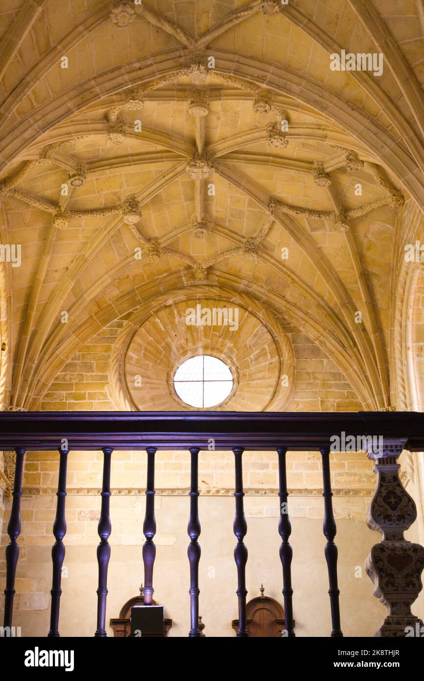 Portugal, Tomar, Convent of Christ, interior Stock Photo - Alamy