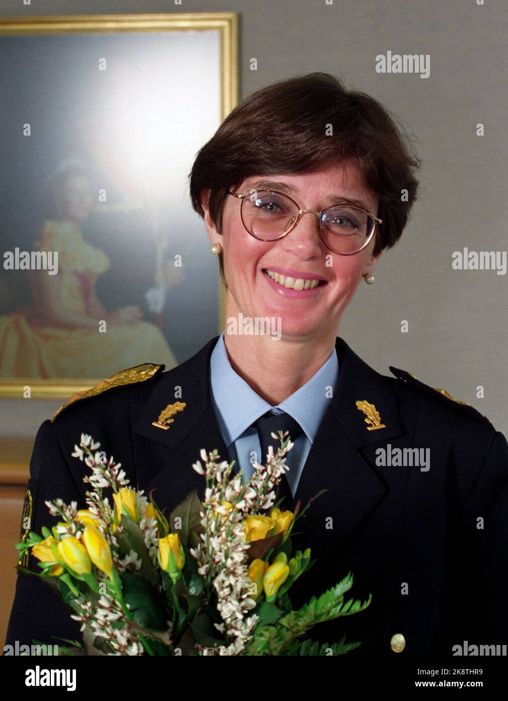 1995 police chief ingelin killengreen hi-res stock photography and ...