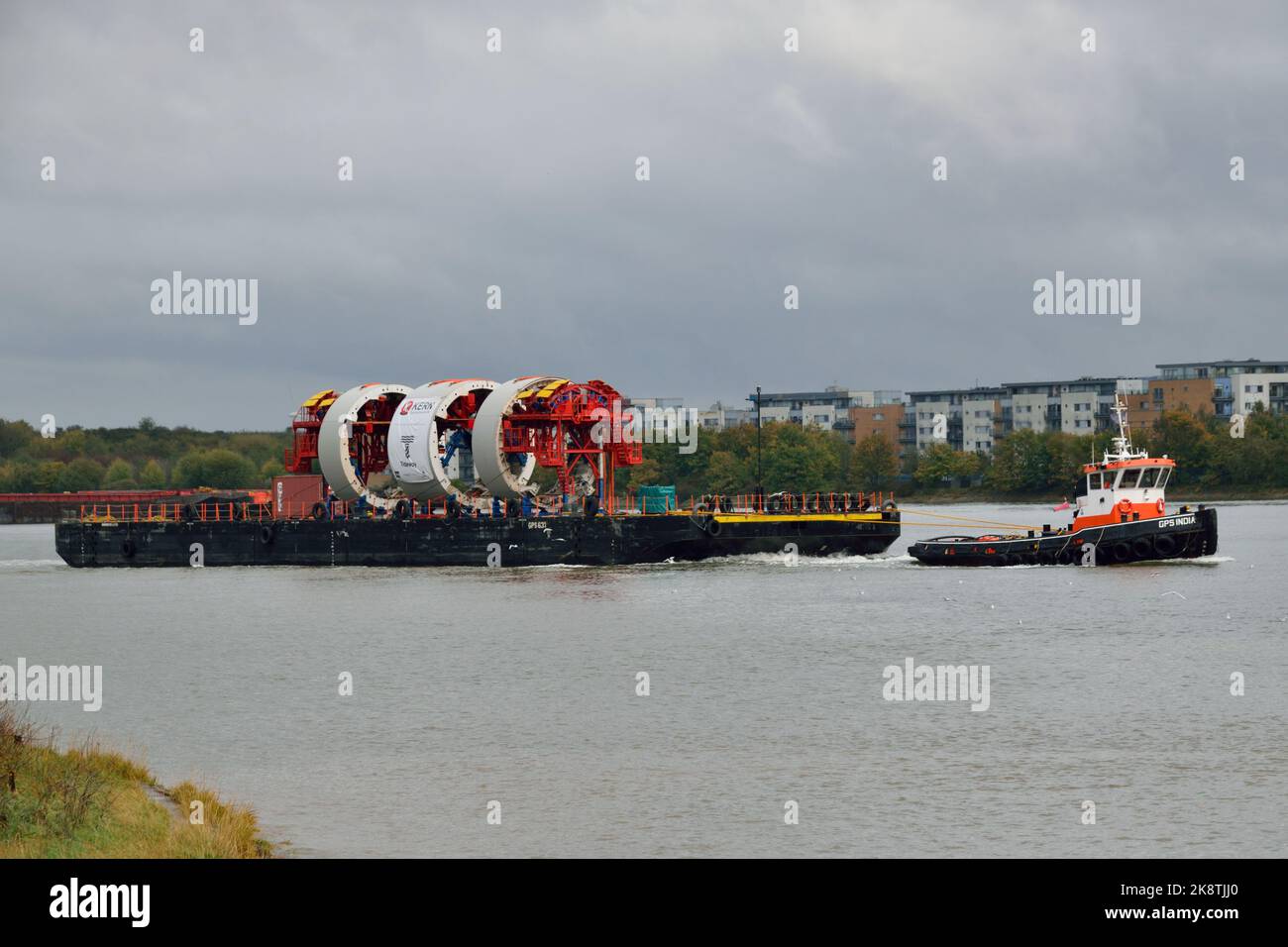 Secondary lining shutters for the Tideway Tunnel project being ...