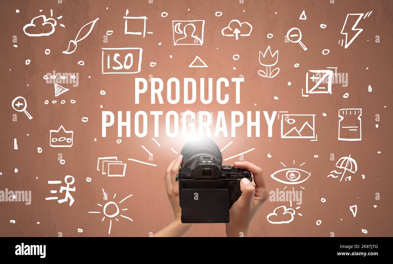 Hand taking picture with digital camera Stock Photo - Alamy