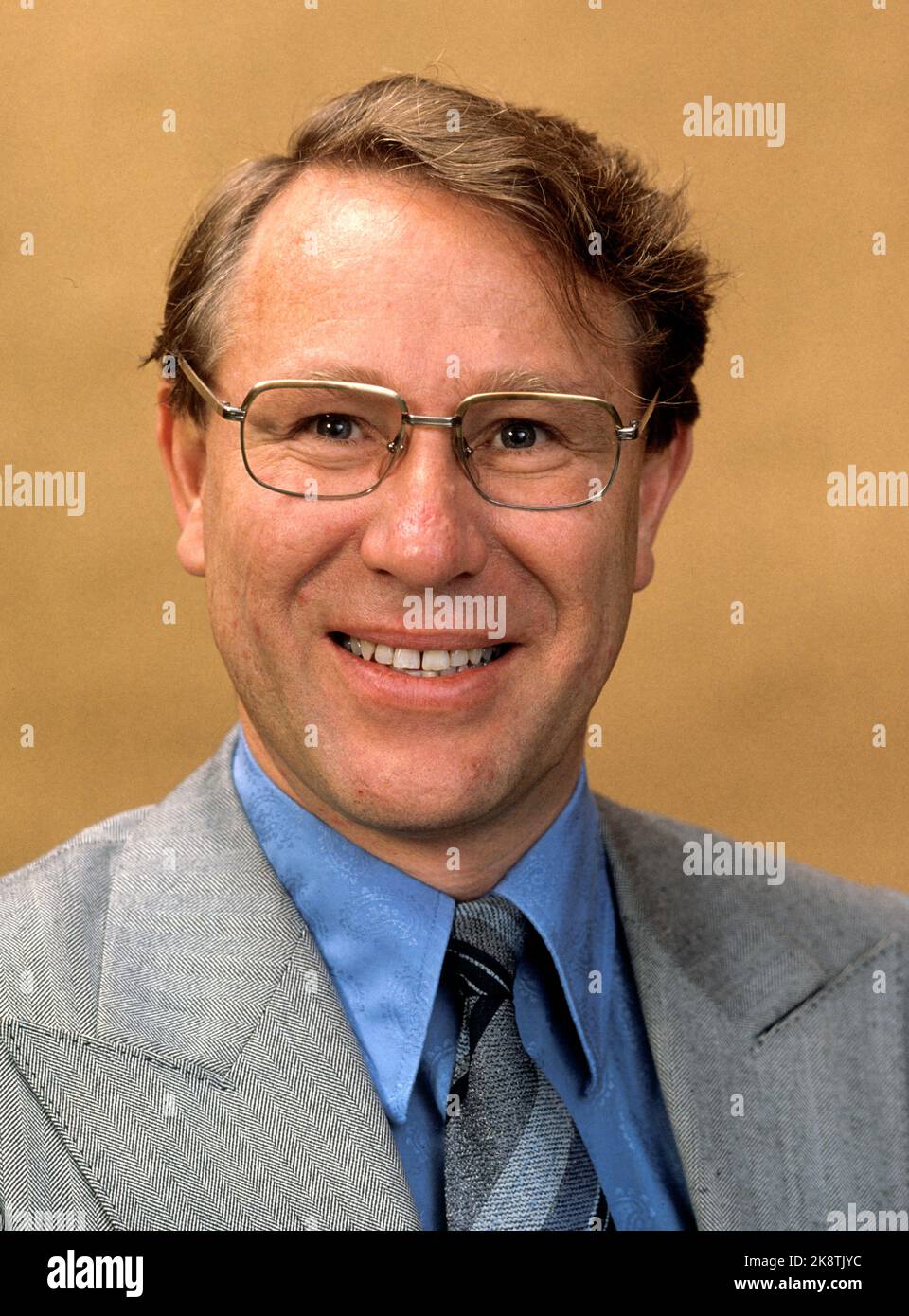 Oslo November 1977. Storting representative, Møre og Romsdal (V) Hans ...