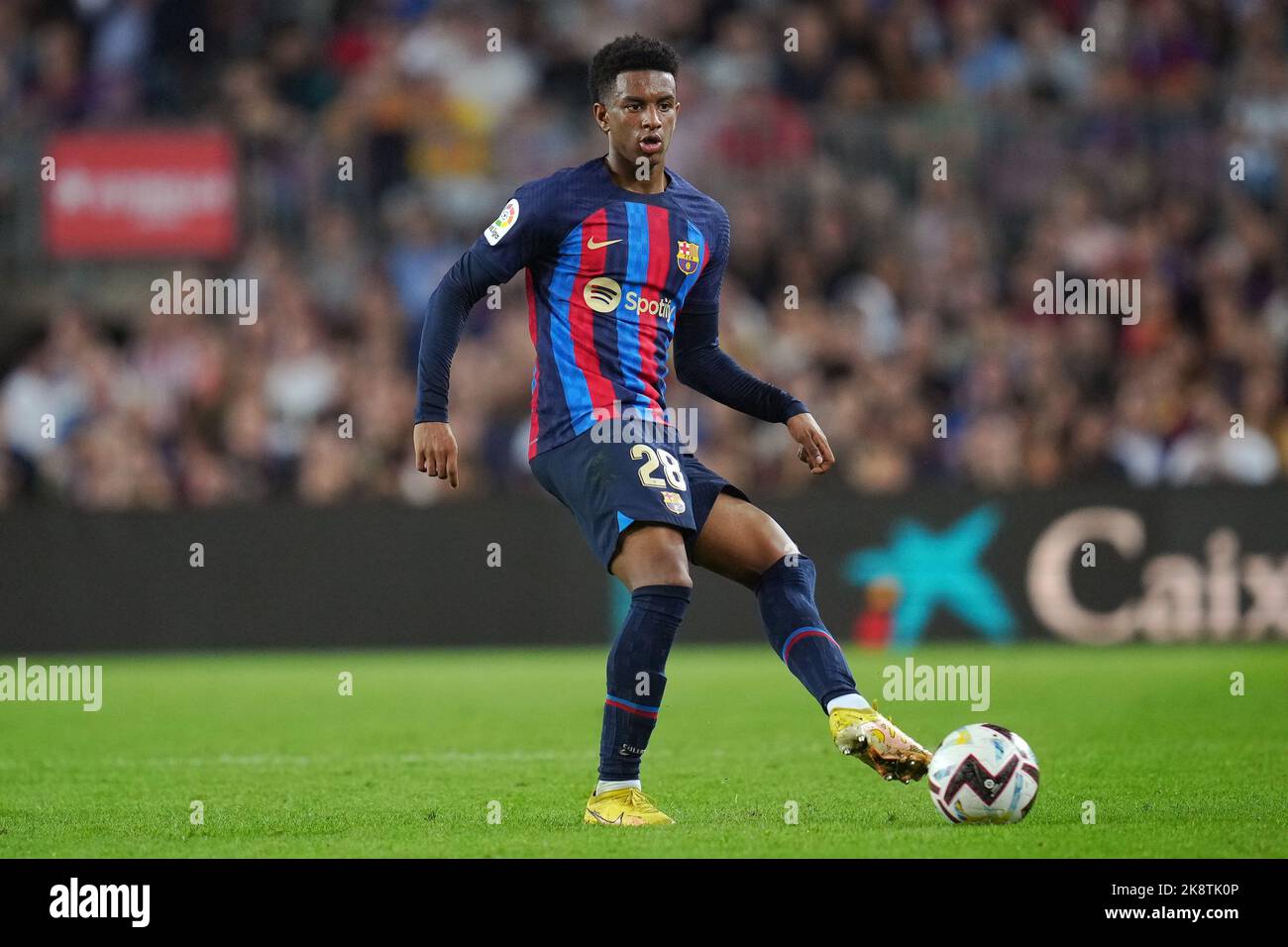 Alejandro Balde of FC Barcelona during the La Liga match between FC ...