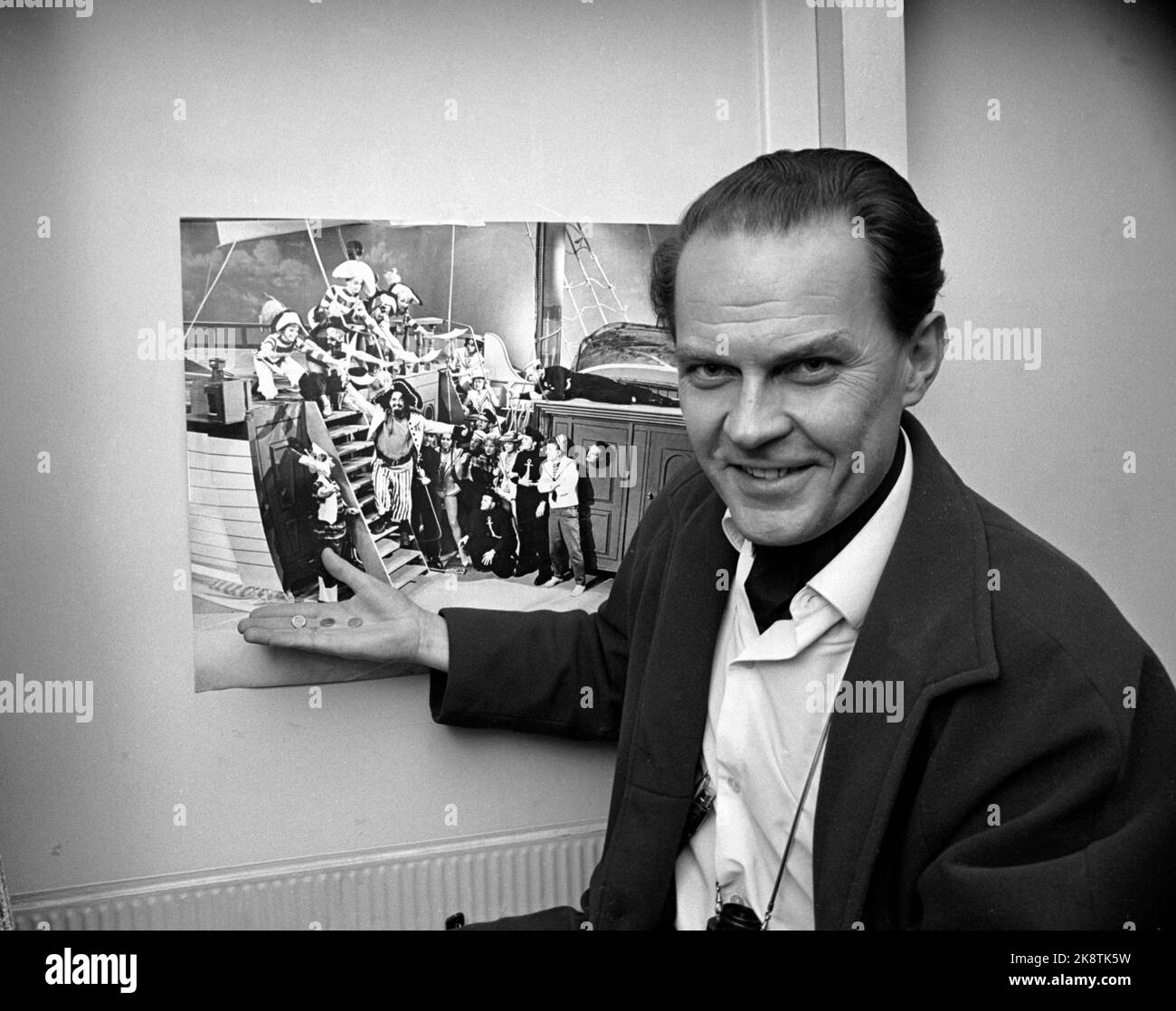 Oslo 1963 NRK Television records a program series called "Prospectus ...